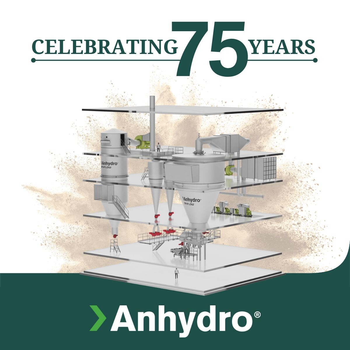Anhydro Celebrates 75 Years of Spraying Magic