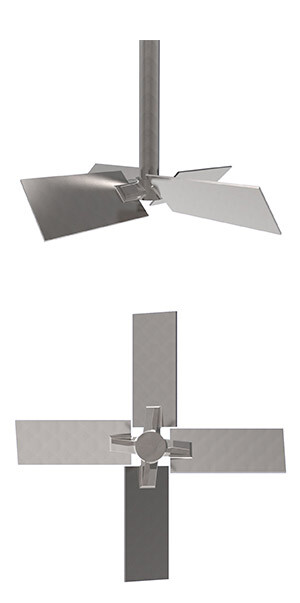 Pitched Blade Radial Flow Turbine (PBT) | SPX FLOW